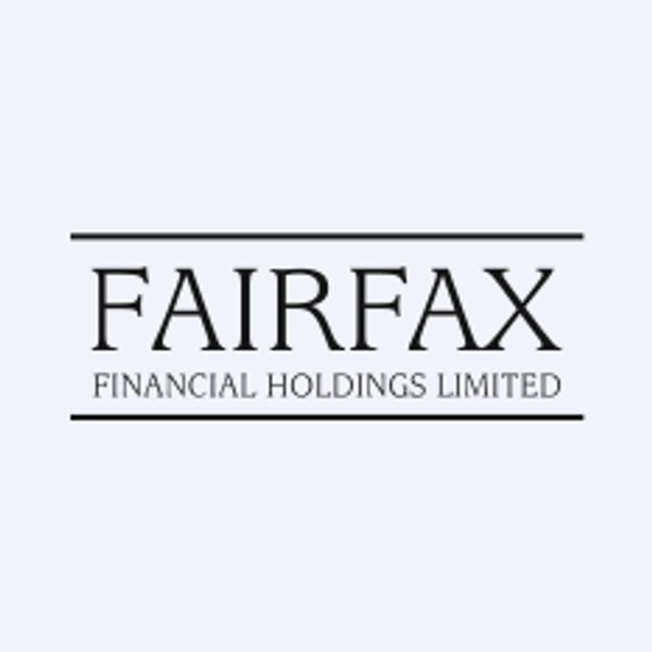 Fairfax Financial (FRFFF) 股价、报价、新闻与事件 - Stock Events